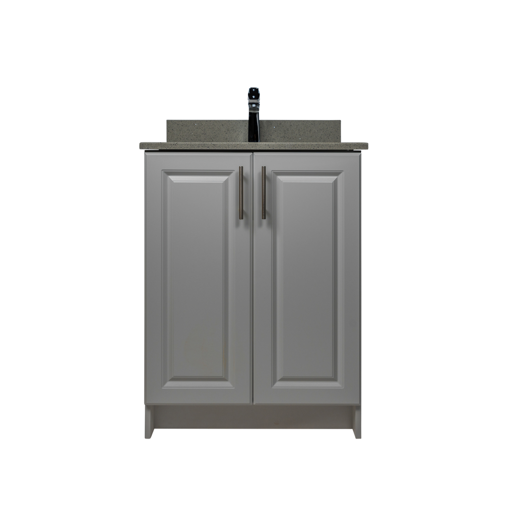 24" MDF Vanities - Raised Panel Doors — RTI Vanities