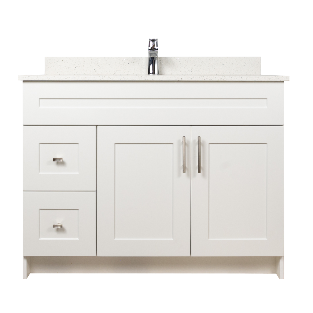 42" MDF Vanities - Shaker Doors — RTI Vanities