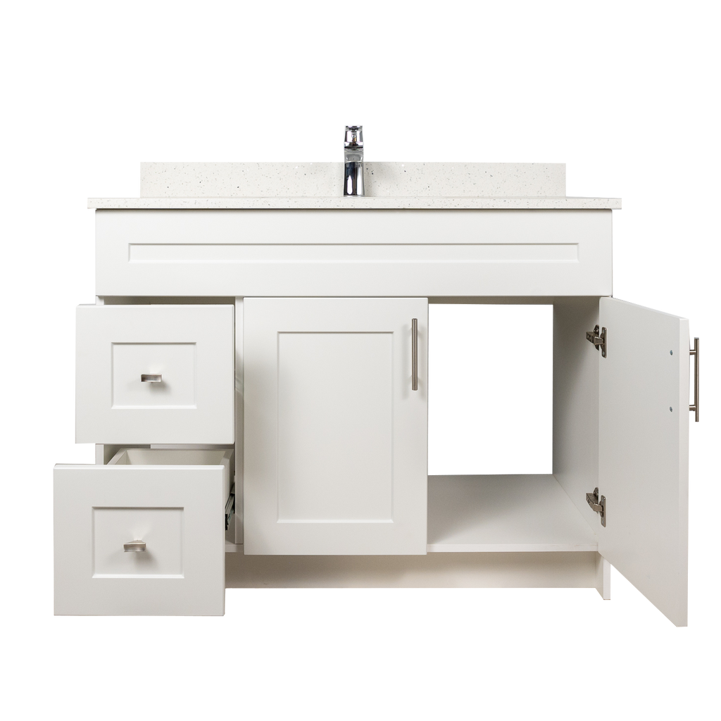 42" MDF Vanities - Shaker Doors — RTI Vanities