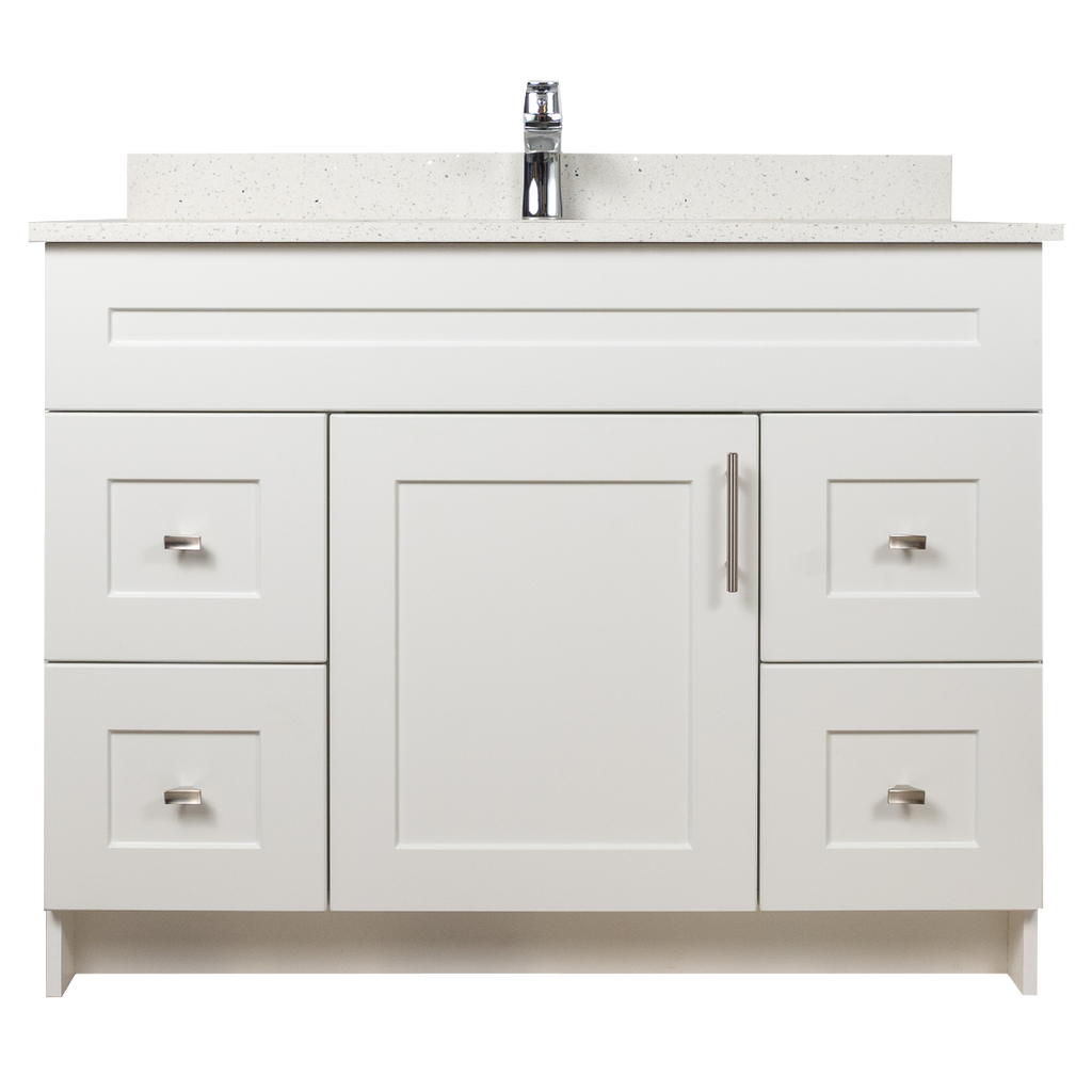 42" MDF Vanities - Shaker Doors — RTI Vanities