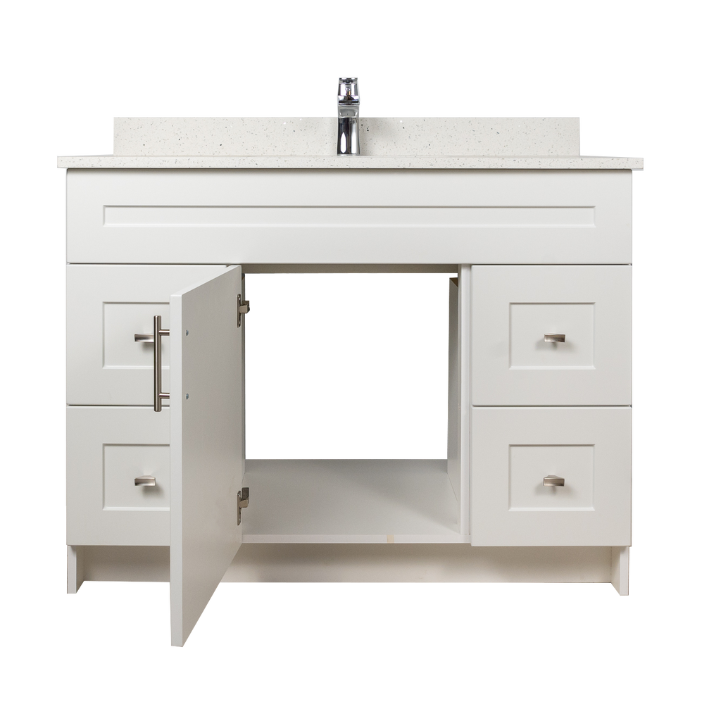 42" MDF Vanities - Shaker Doors — RTI Vanities