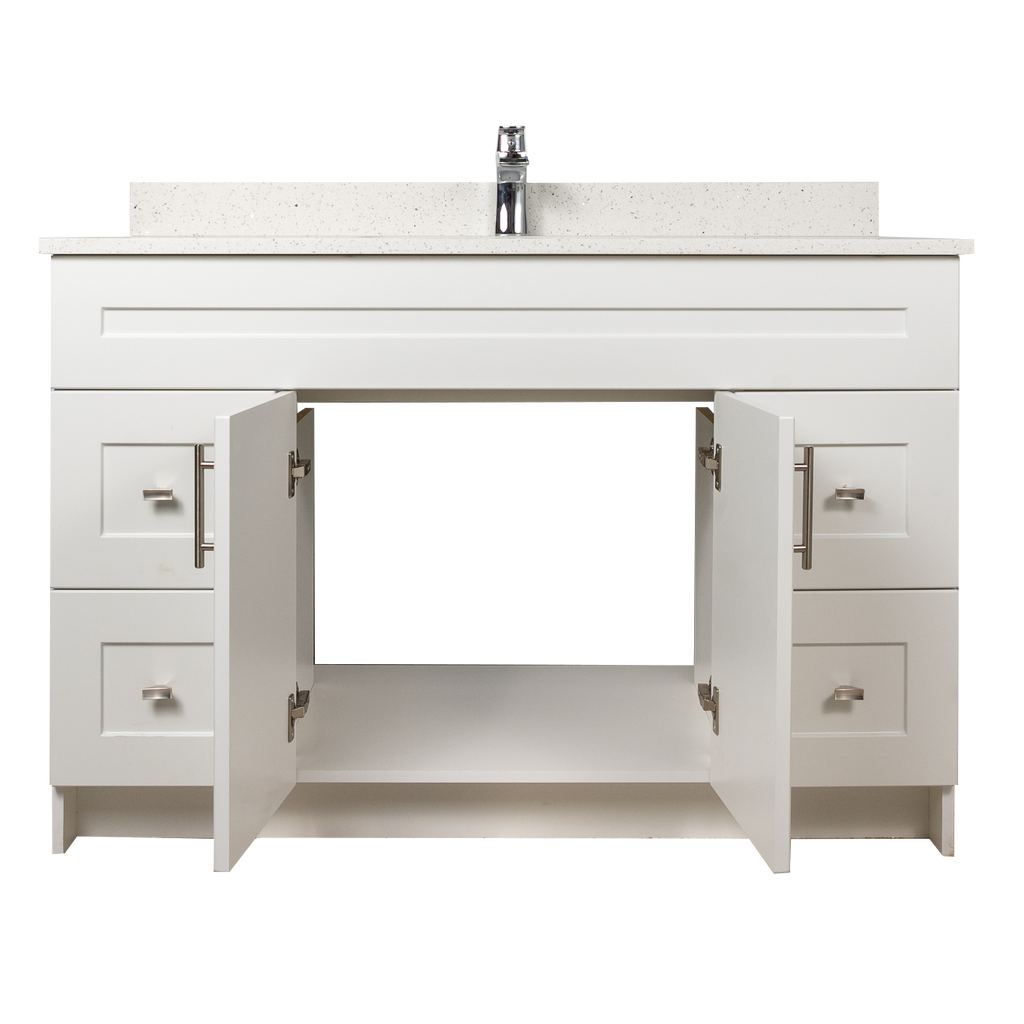 48" MDF Vanities - Shaker Doors — RTI Vanities