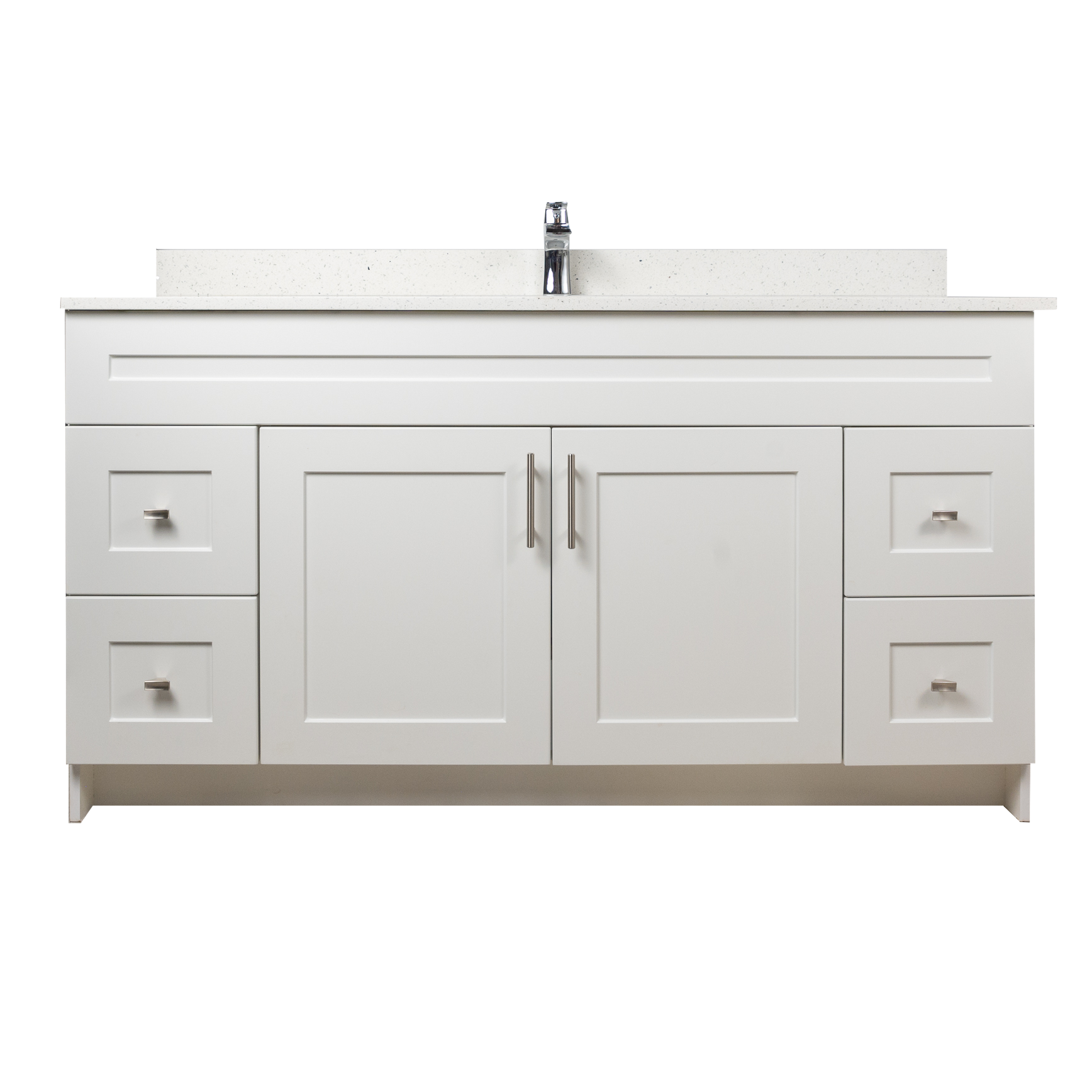 60" MDF Vanities - Shaker Doors — RTI Vanities
