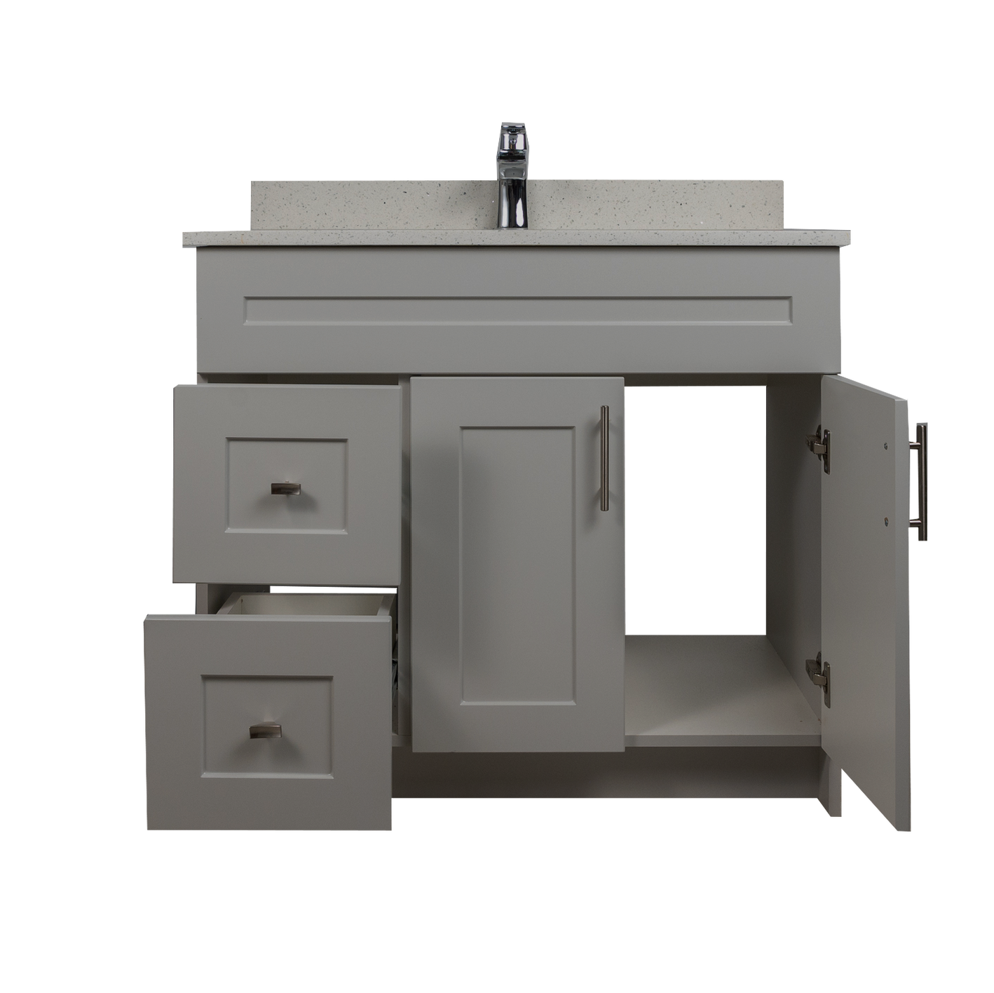 36" MDF Vanities - Shaker Doors — RTI Vanities