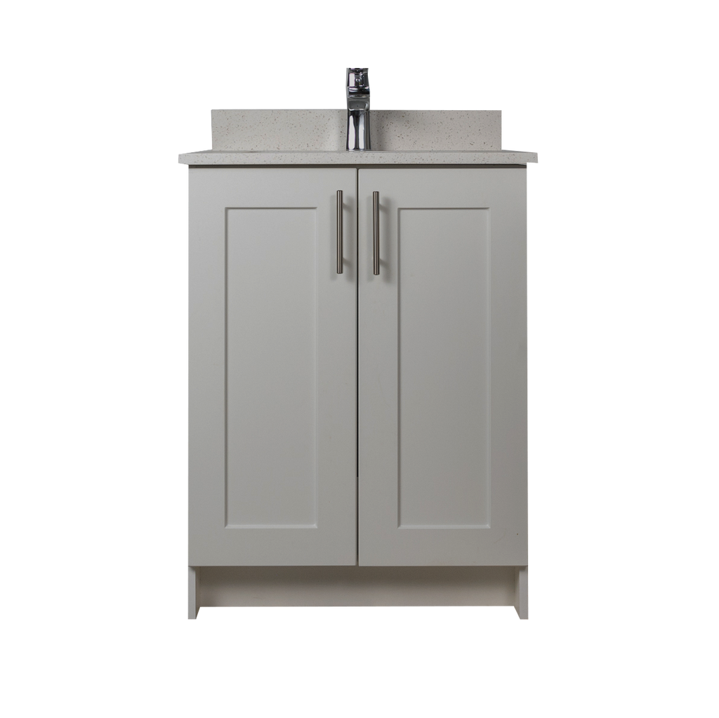 24" MDF Vanities - Shaker Doors — RTI Vanities