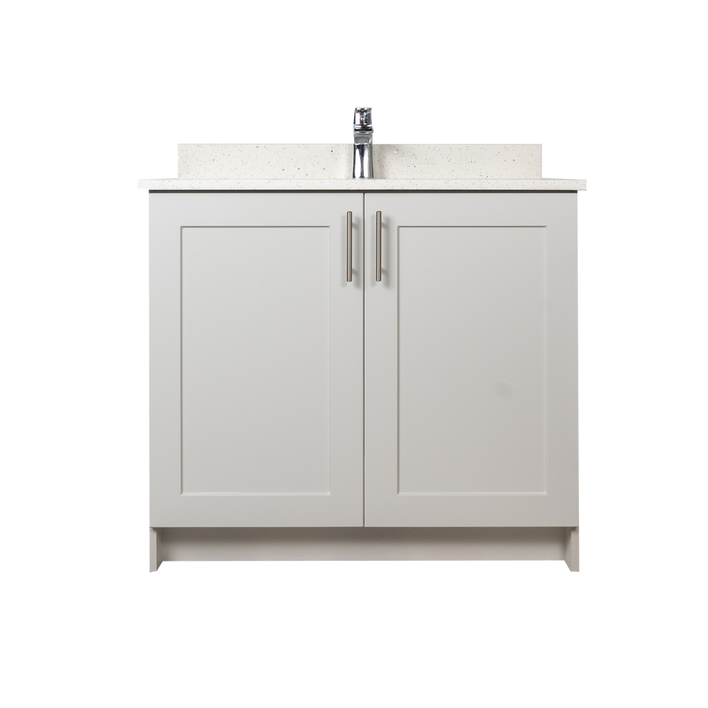 36" MDF Vanities - Shaker Doors — RTI Vanities